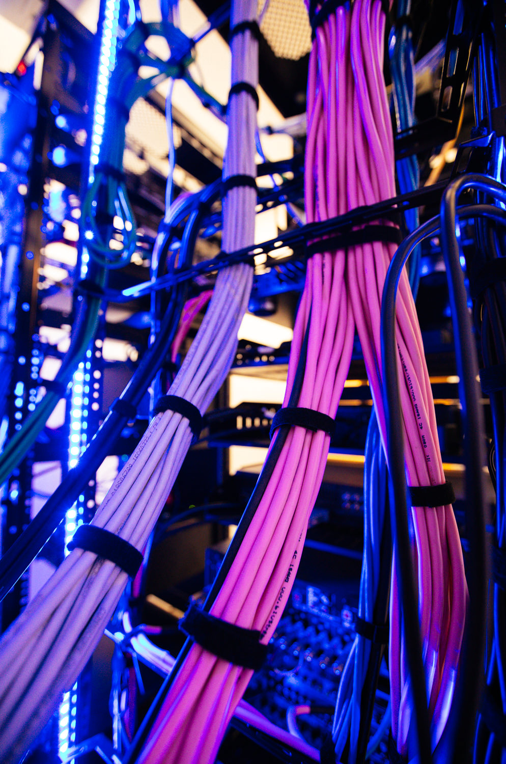 Portfolio | Racks & Wiring Installation | Wired by MJD