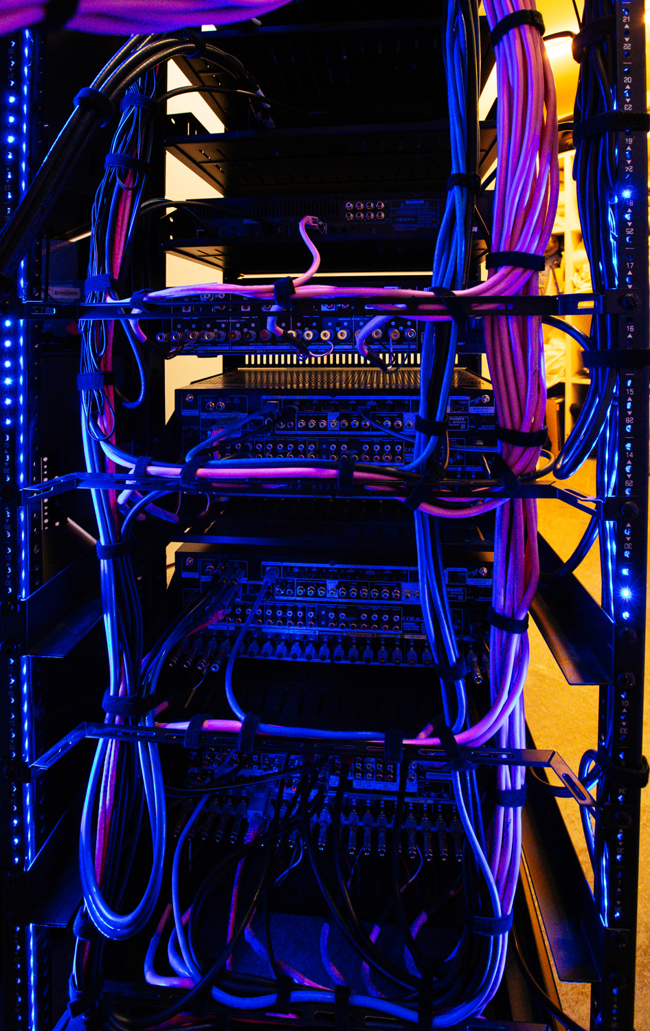 Portfolio | Racks & Wiring Installation | Wired by MJD